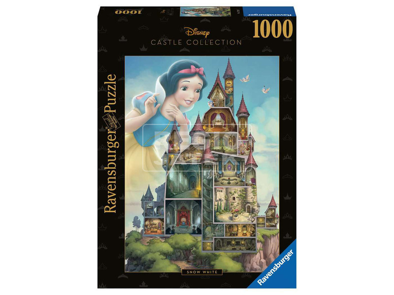 Ravensburger Puzzle 1000 Db Disney Kastély Hófehérke Regio JÁtÉk
