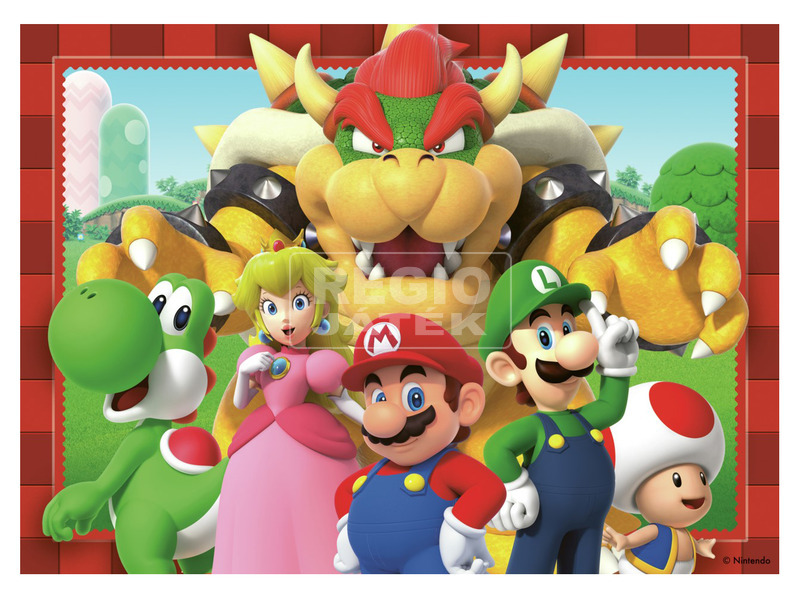 Puzzle 4x100 db - Super Mario | REGIO JÁTÉK Webáruház