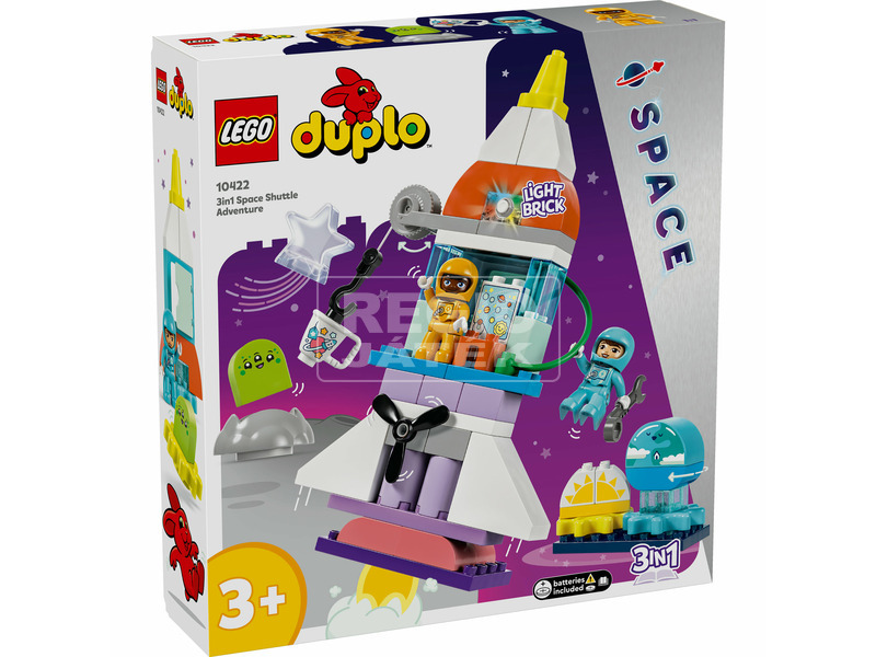 LEGO Duplo Town 10422 3 az 1-ben űrsikló kaland | REGIO JÁTÉK Webáruház