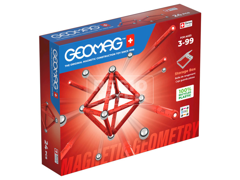 Geomag Classic Recycled Magnetic Geometry 24 db | REGIO JÁTÉK Webáruház