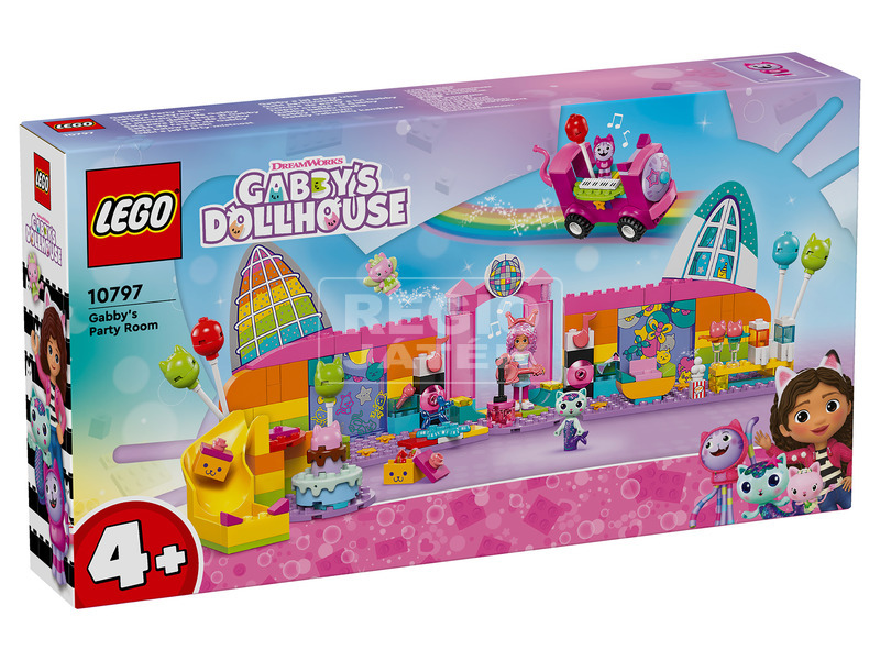 LEGO Gabbys Dollhouse 10797 Gabi partiszobája | REGIO JÁTÉK Webáruház