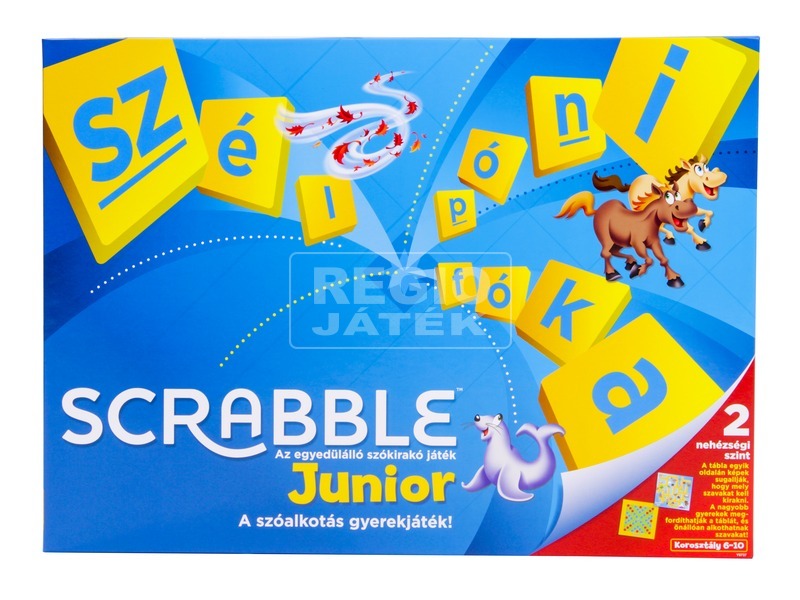 Scrabble Junior társasjáték | REGIO JÁTÉK Webáruház