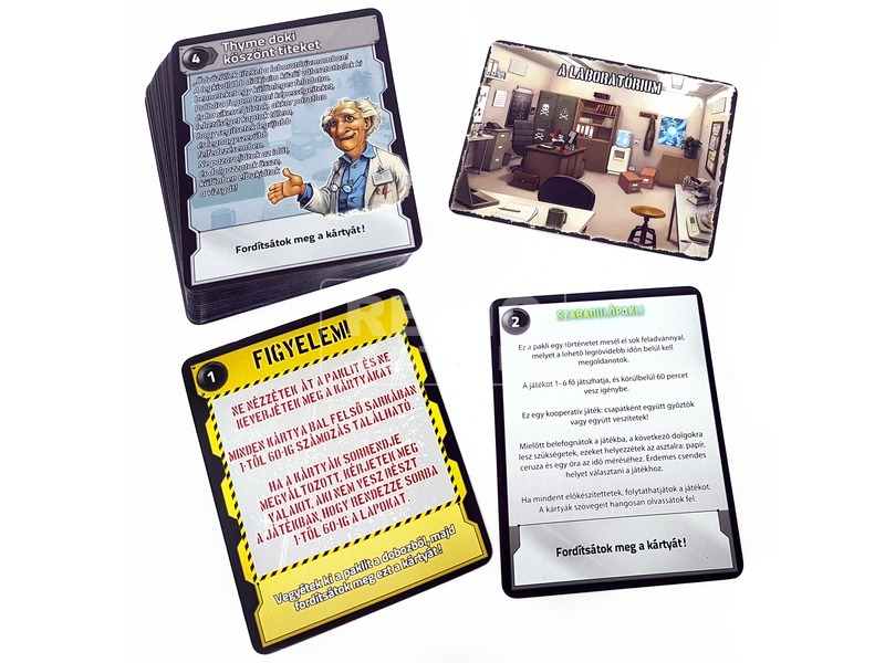Szabadulópakli - Időpróba kártyajáték | REGIO JÁTÉK Webáruház