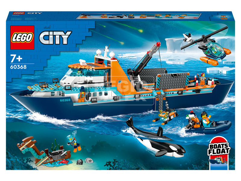 LEGO City 60368 Sarkkutató hajó | REGIO JÁTÉK Webáruház