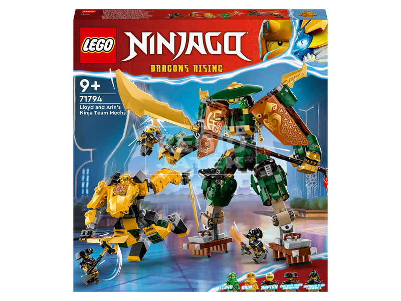 LEGO Ninjago 71794 Lloyd és Arin nindzsacsapatának robotjai | REGIO ...