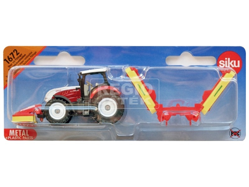 SIKU Steyr traktor aratóval 1:87 - 1672 | REGIO JÁTÉK Webáruház