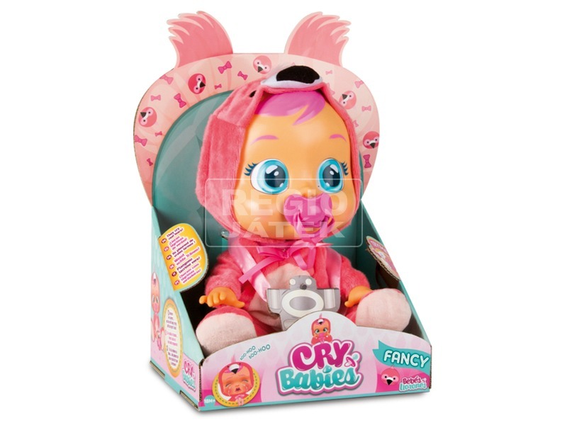 Cry Babies Fancy Flamingo - interaktív baba | REGIO JÁTÉK Webáruház