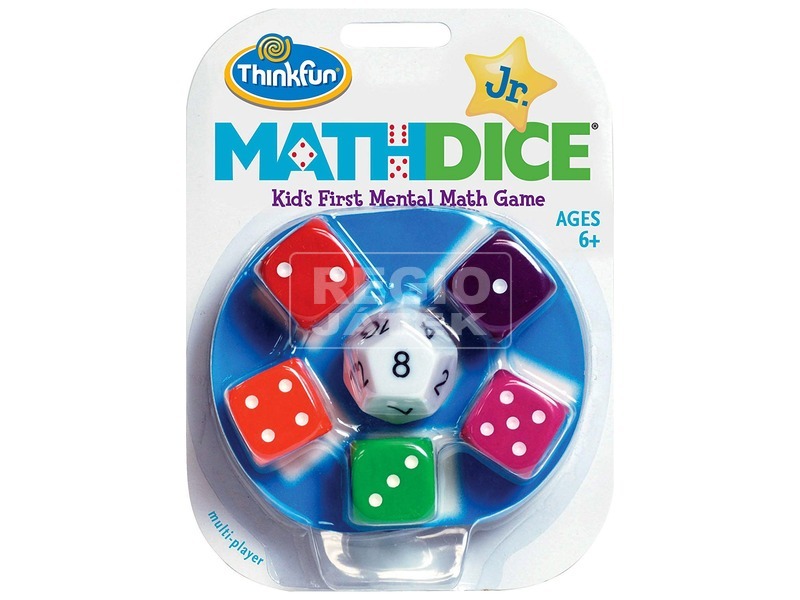 Thinkfun: Math Dice junior társasjáték | REGIO JÁTÉK Webáruház