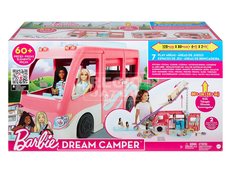 Barbie lakóautó óriáscsúszdával | REGIO JÁTÉK Webáruház