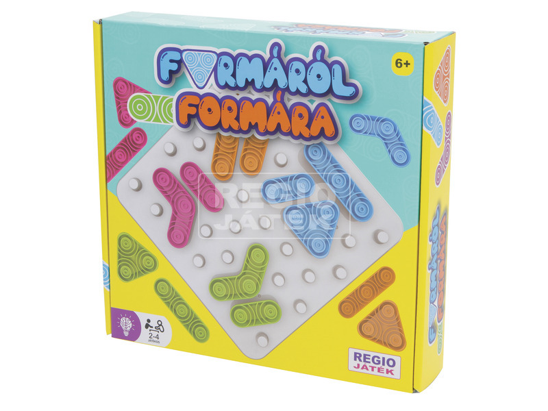 Formáról formára társasjáték | REGIO JÁTÉK Webáruház