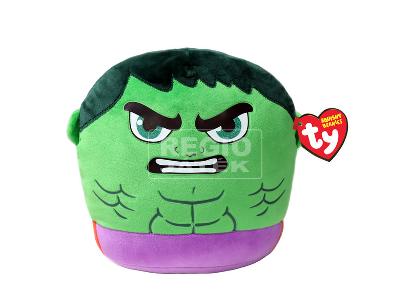 Ty Squishy Beanies párna alakú plüss figura Marvel HULK, 22 cm | REGIO ...