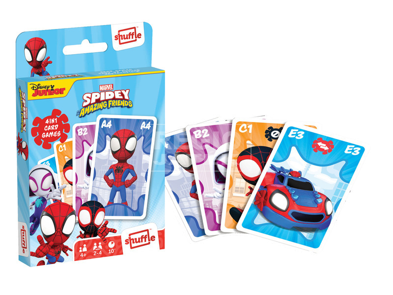 Spidey - 4 az 1-ben, játékkártya | REGIO JÁTÉK Webáruház