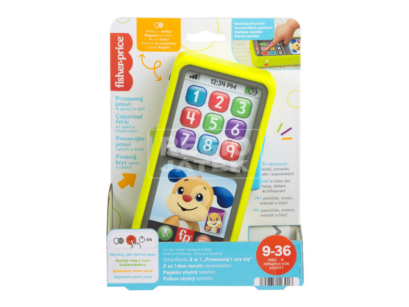 Fisher-Price 2 az 1-ben tanuló okostelefon | REGIO JÁTÉK Webáruház