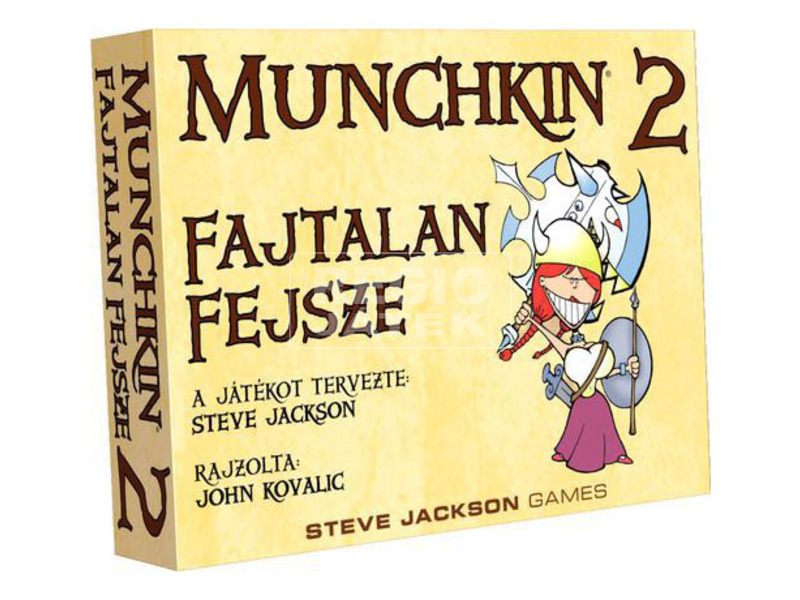 Munchkin kiegészítő – Fajtalan Fejsze | REGIO JÁTÉK Webáruház