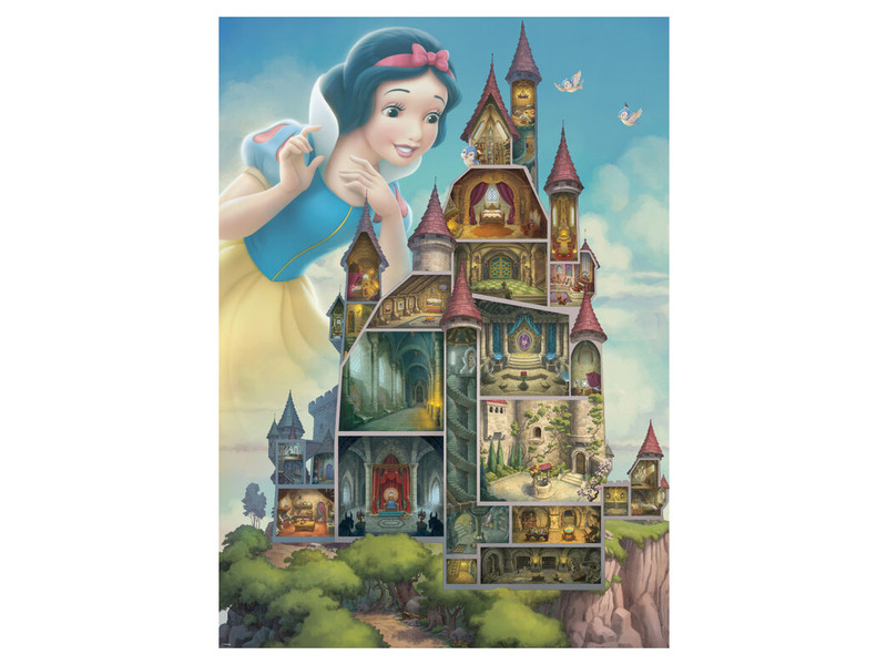 Ravensburger Puzzle 1000 Db Disney Kastély Hófehérke Regio JÁtÉk